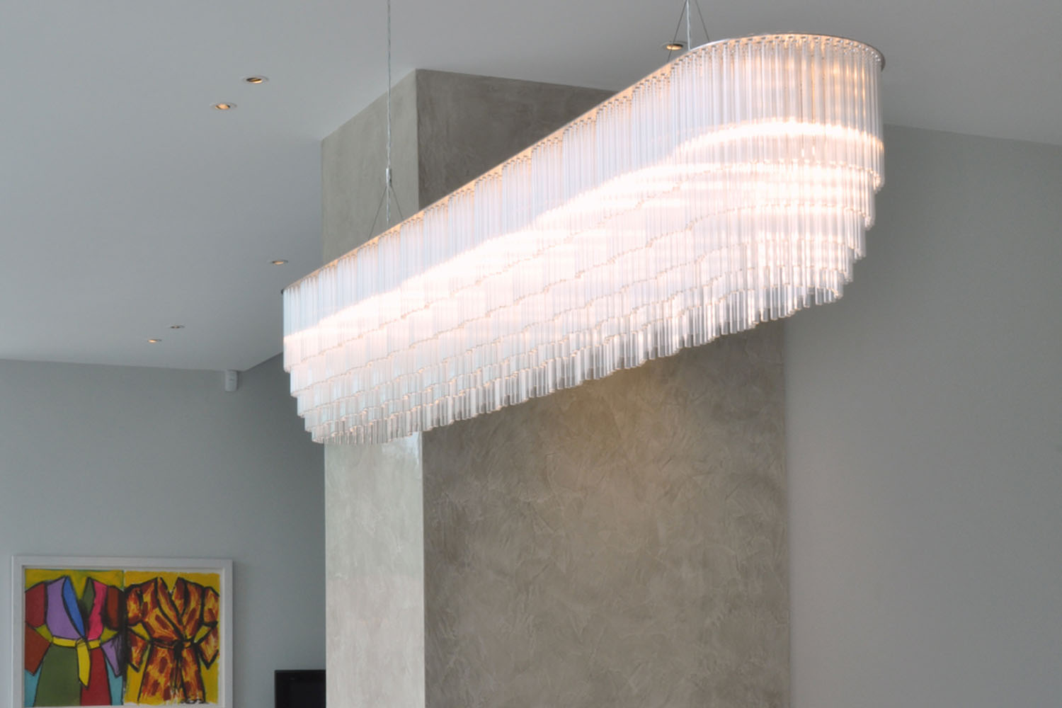 Linear Chandelier → Tom Kirk Lighting